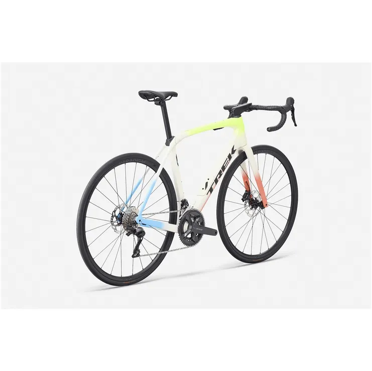 Racercykel Trek Domane SL 5 Gen 4 Era White/Glowstick/Coral Fade - Trek ...